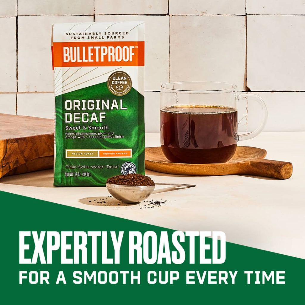 Decaf Ground Coffee | Medium Roast | Bulletproof