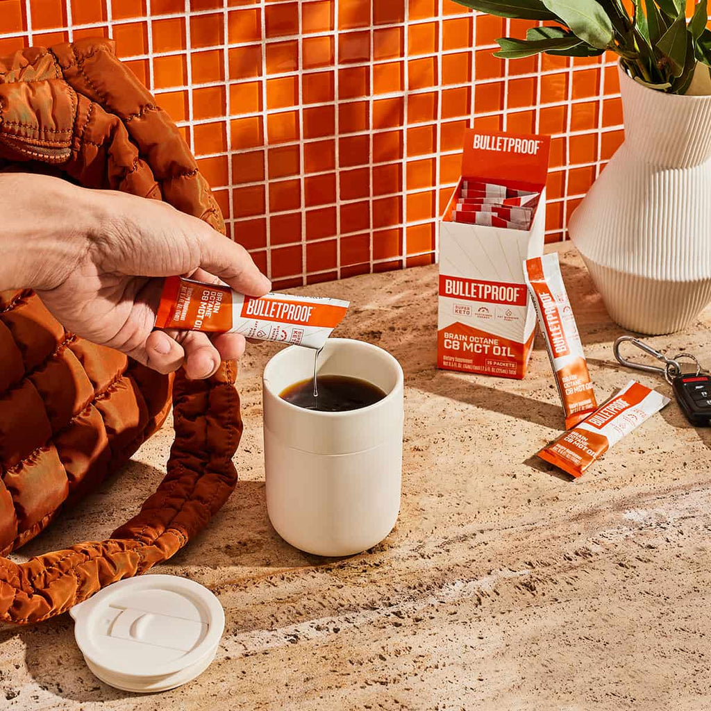 Brain Octane C8 MCT Oil - 15 Packets| Keto | Bulletproof