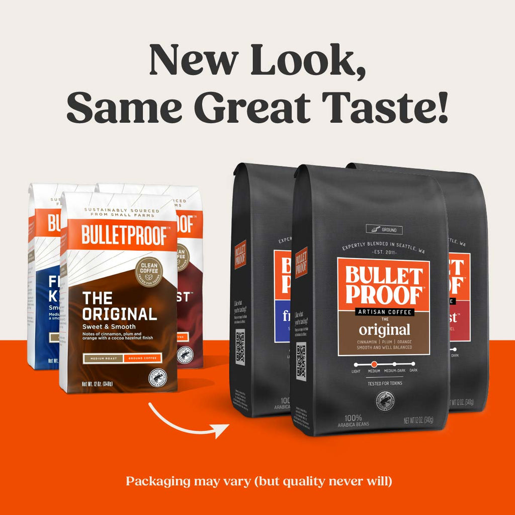 Ground Bulletproof Coffee Variety 3pk | Guaranteed Fresh