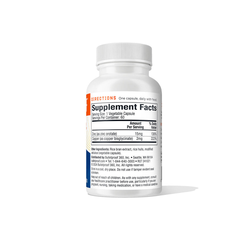 Zinc with Copper | Supplement | Bulletproof